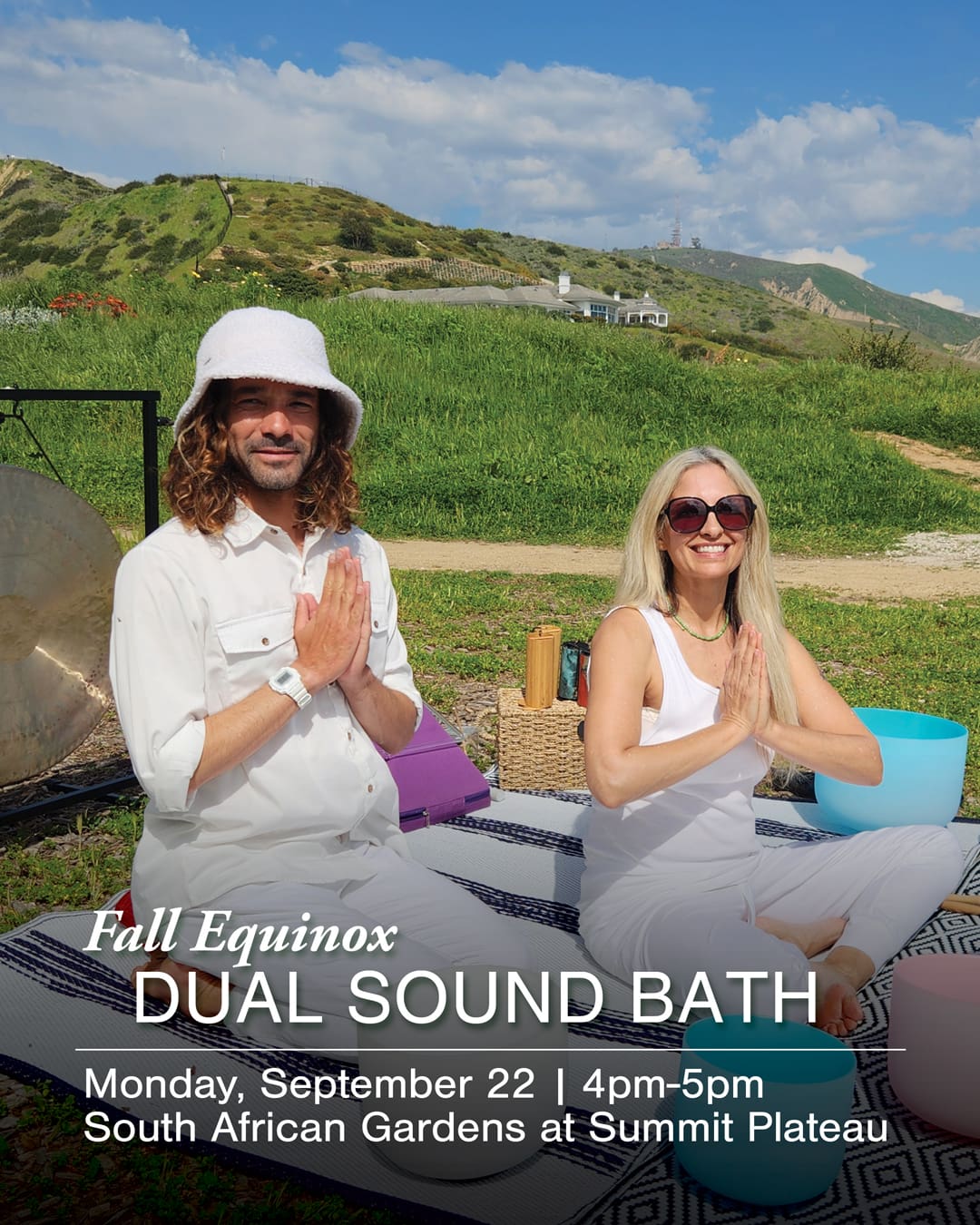 Event: Dual Healer Sound Bath for Fall Equinox – Ventura Botanical Gardens